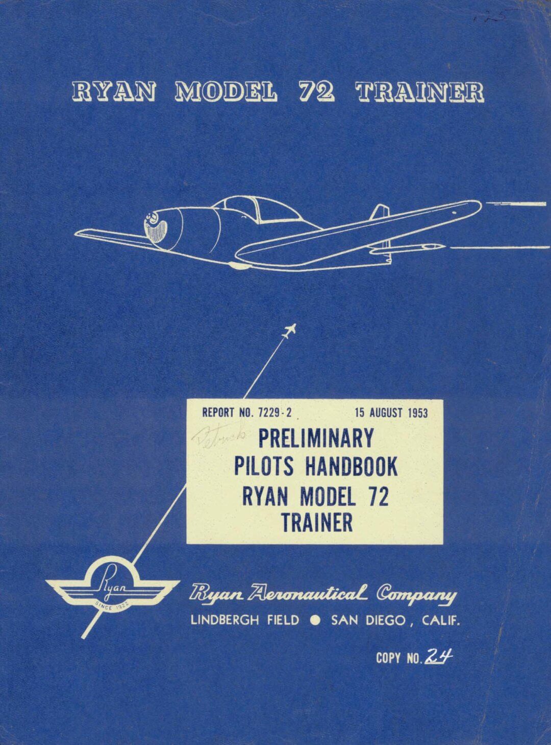 NORTH-AMERICAN / RYAN NAVION - Flight Manuals