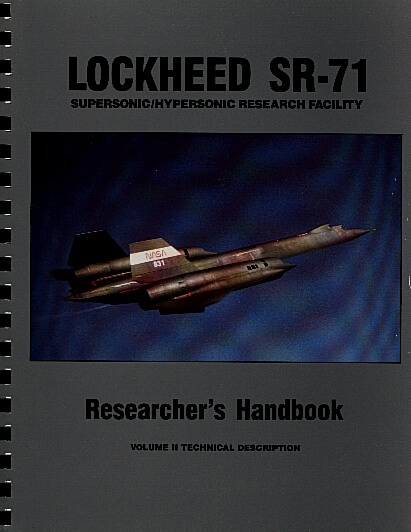 LOCKHEED SR-71 - Flight Manuals
