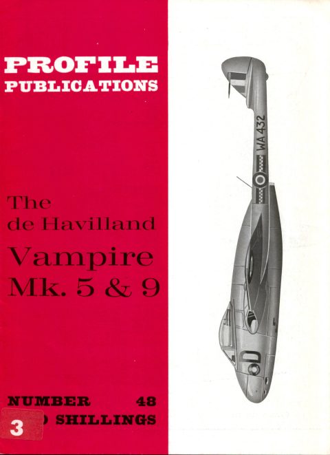 De HAVILLAND DH100 DH113 DH115 VAMPIRE - Flight Manuals
