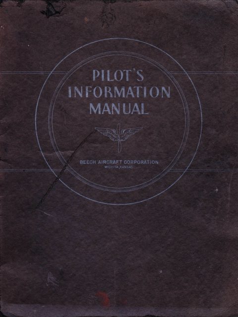 BEECHCRAFT C-45 (MODEL 18) AT-7 AT-11 JRB - Flight Manuals