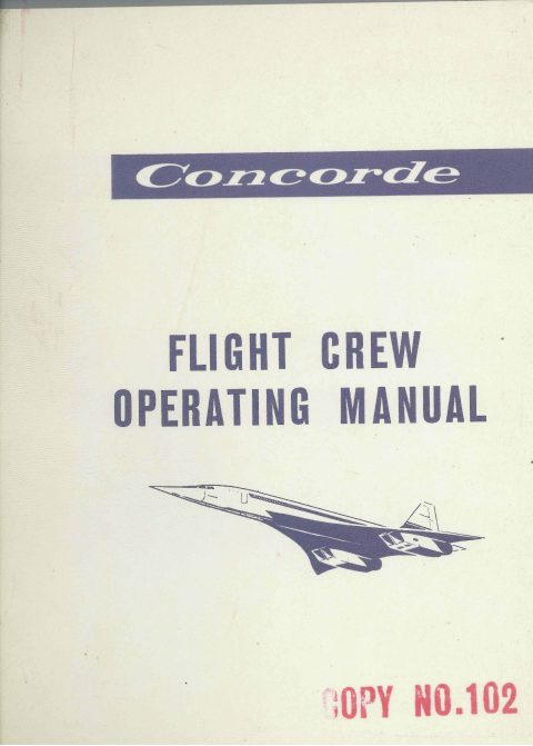 CONCORDE - Flight Manuals