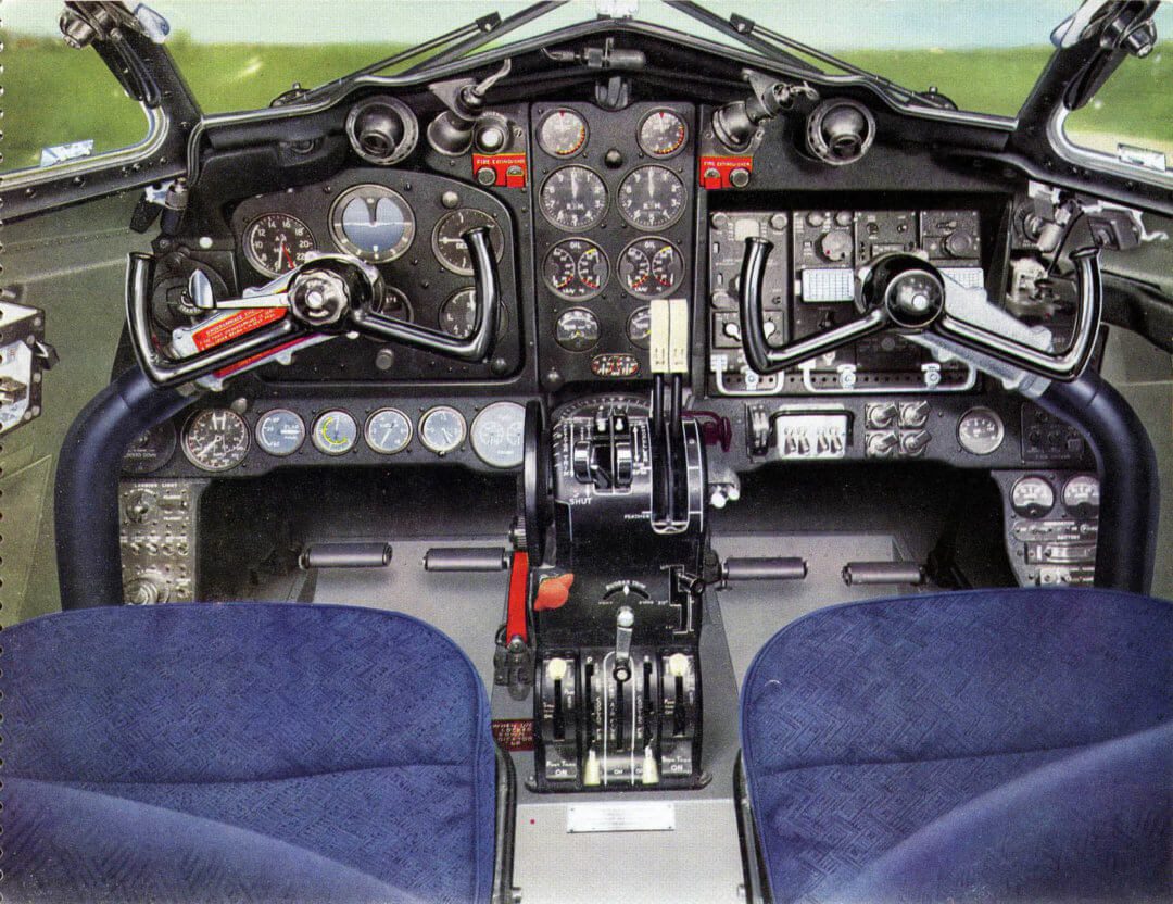 DH104-Dove-cockpit - Flight Manuals