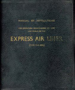 De HAVILLAND DH86 EXPRESS - Flight Manuals