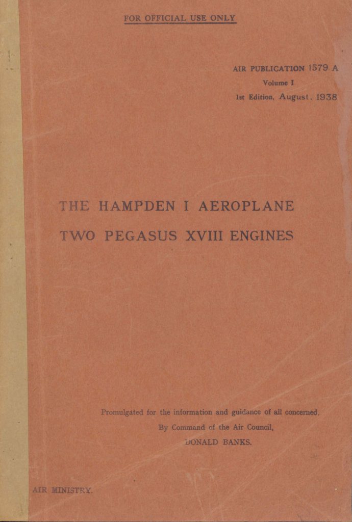 HANDLEY PAGE HAMPDEN & HEREFORD - Flight Manuals