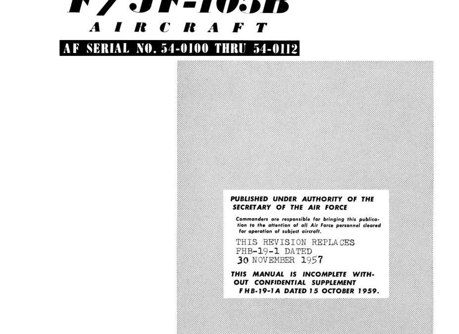 JF-105B_USAF_IFM_1959-cover - Flight Manuals