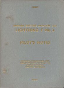 ENGLISH ELECTRIC LIGHTNING - Flight Manuals