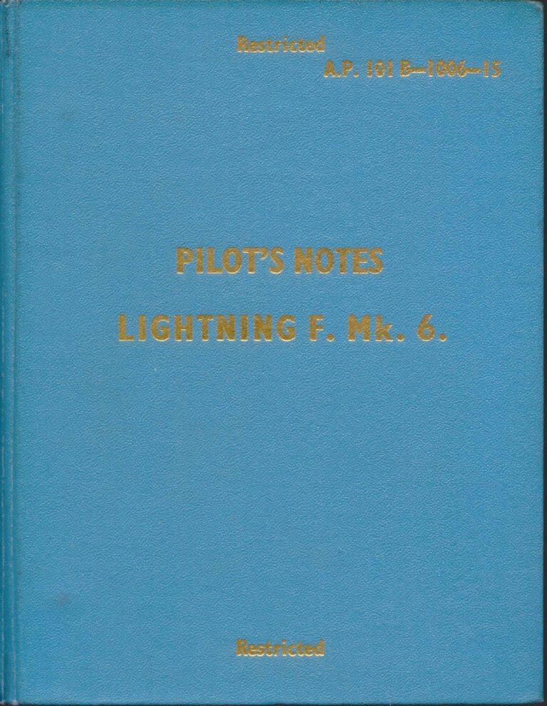 ENGLISH ELECTRIC LIGHTNING - Flight Manuals