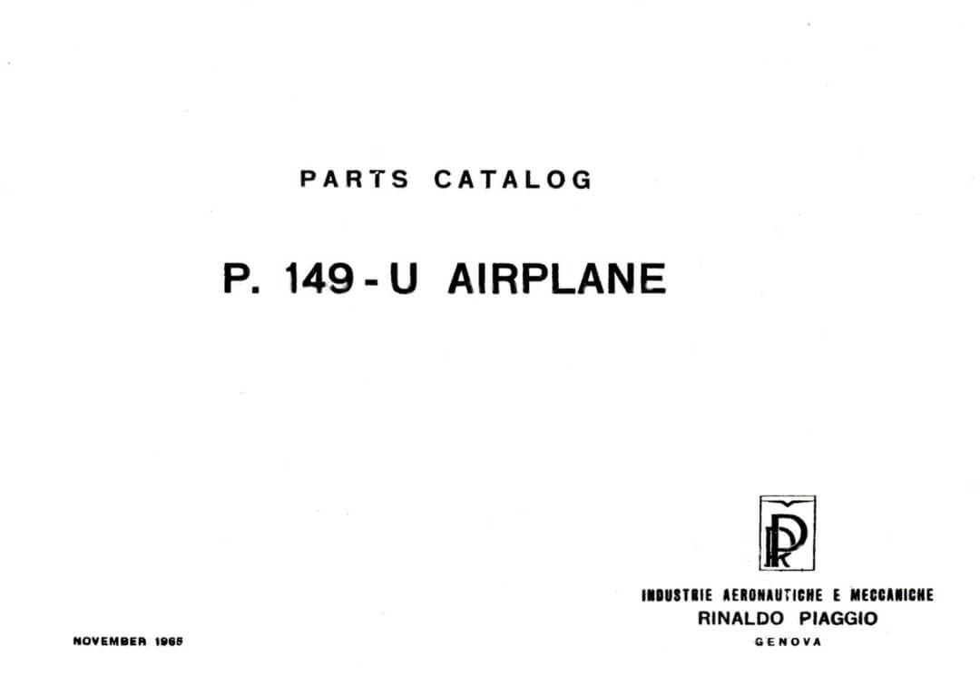 PIAGGIO P149 - Flight Manuals