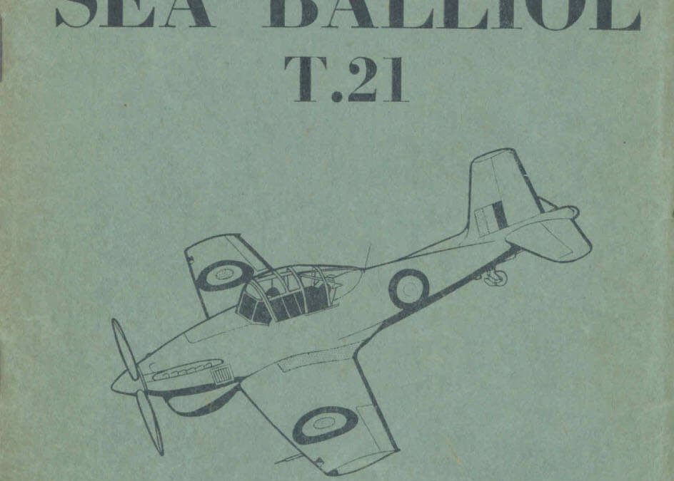 SeaBalliol-T21-PN-cover - Flight Manuals