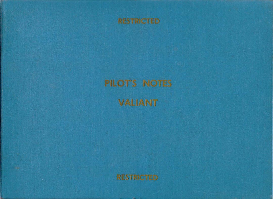 VICKERS VALIANT - Flight Manuals