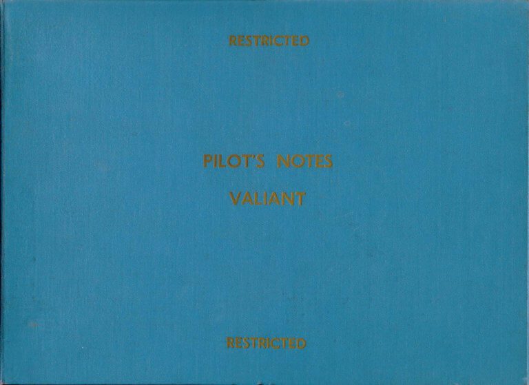 VICKERS VALIANT - Flight Manuals