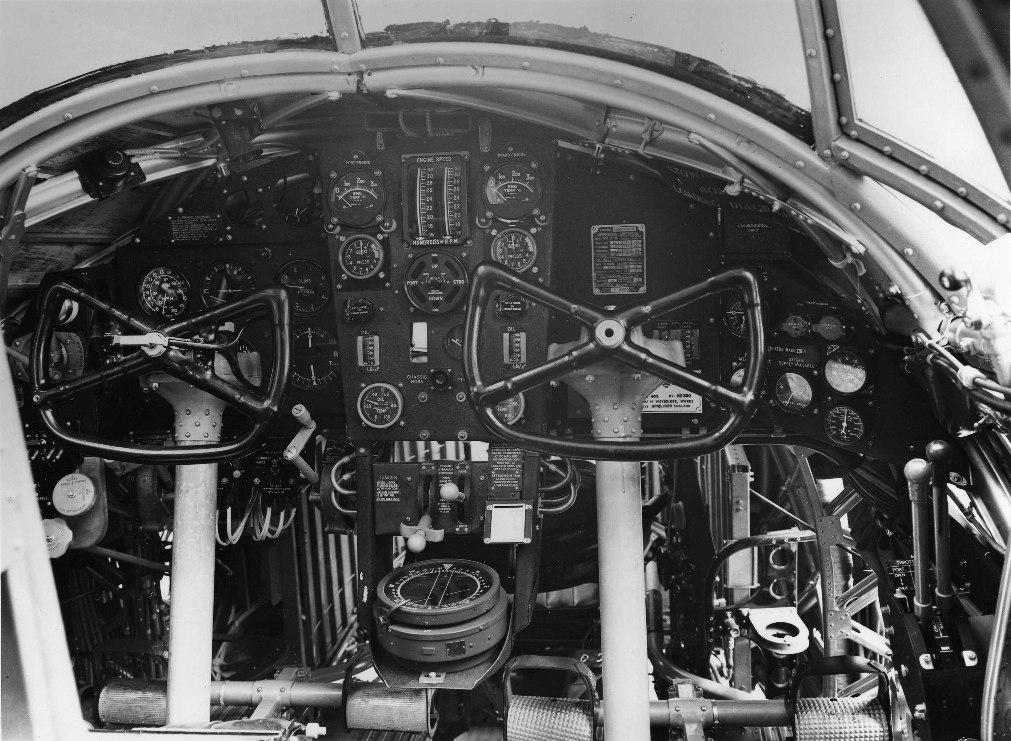 VICKERS WELLINGTON - Flight Manuals