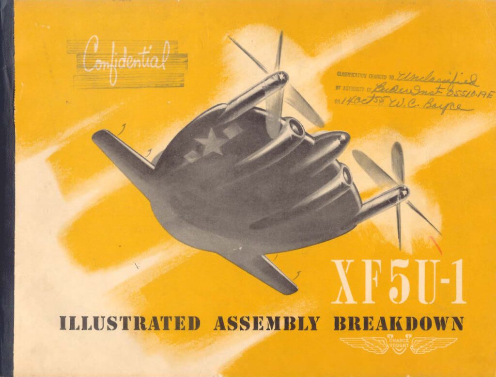 CHANCE VOUGHT XF5U - Flight Manuals