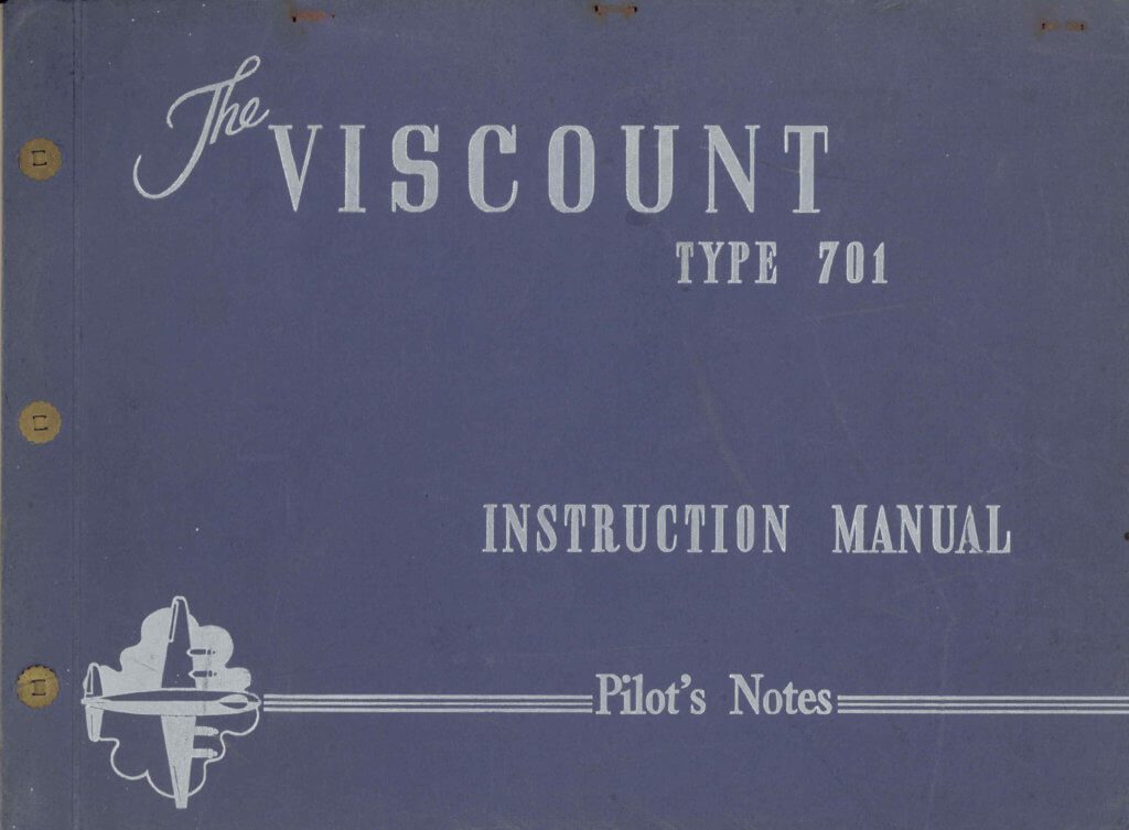 VICKERS VISCOUNT - Flight Manuals