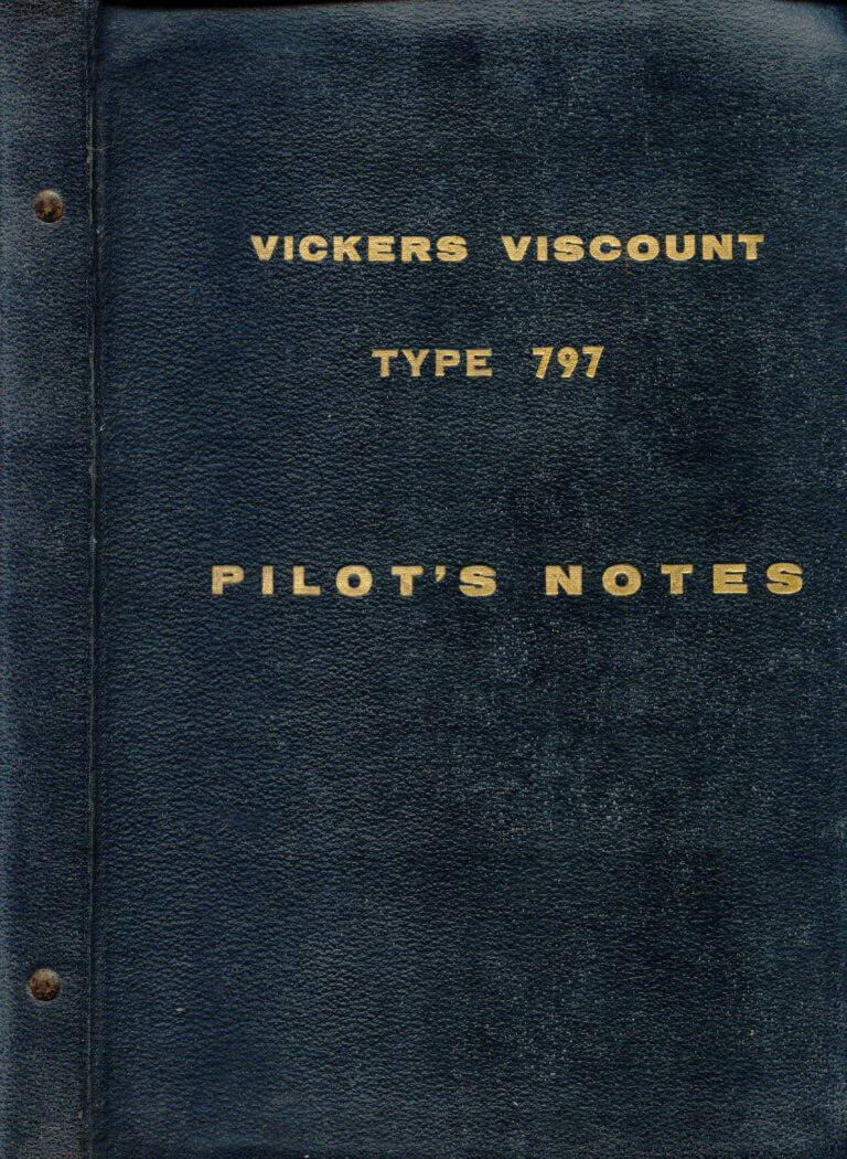 VICKERS VISCOUNT - Flight Manuals