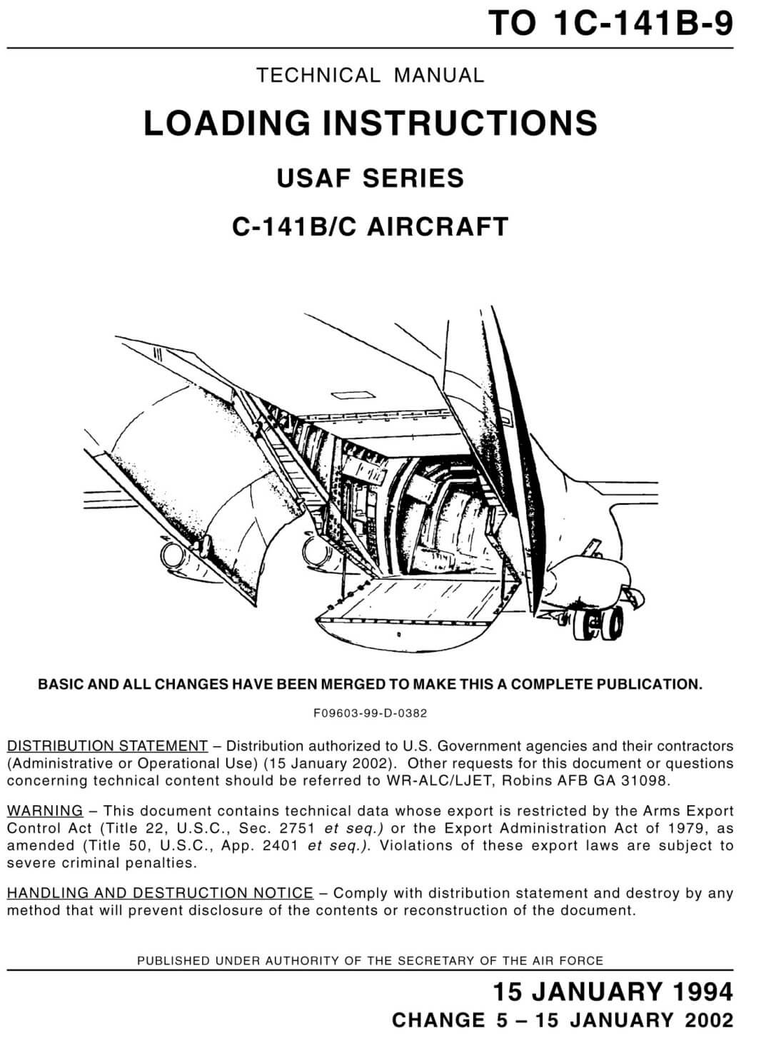 LOCKHEED C-141 STARLIFTER - Flight Manuals