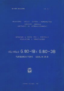 FIAT G80 - Flight Manuals