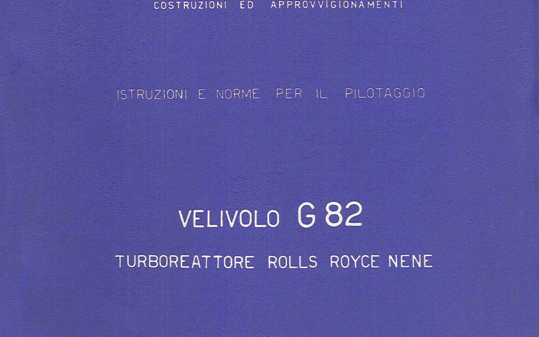 Fiat G82 1957 (CA846) MP-cover - Flight Manuals