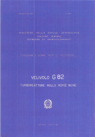 FIAT G82 - Flight Manuals
