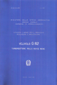 FIAT G82 - Flight Manuals