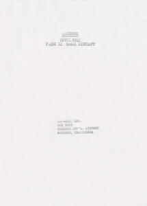 PIAGGIO P136 - Flight Manuals