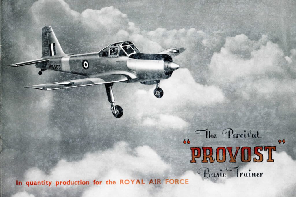 PERCIVAL P56 PROVOST - Flight Manuals