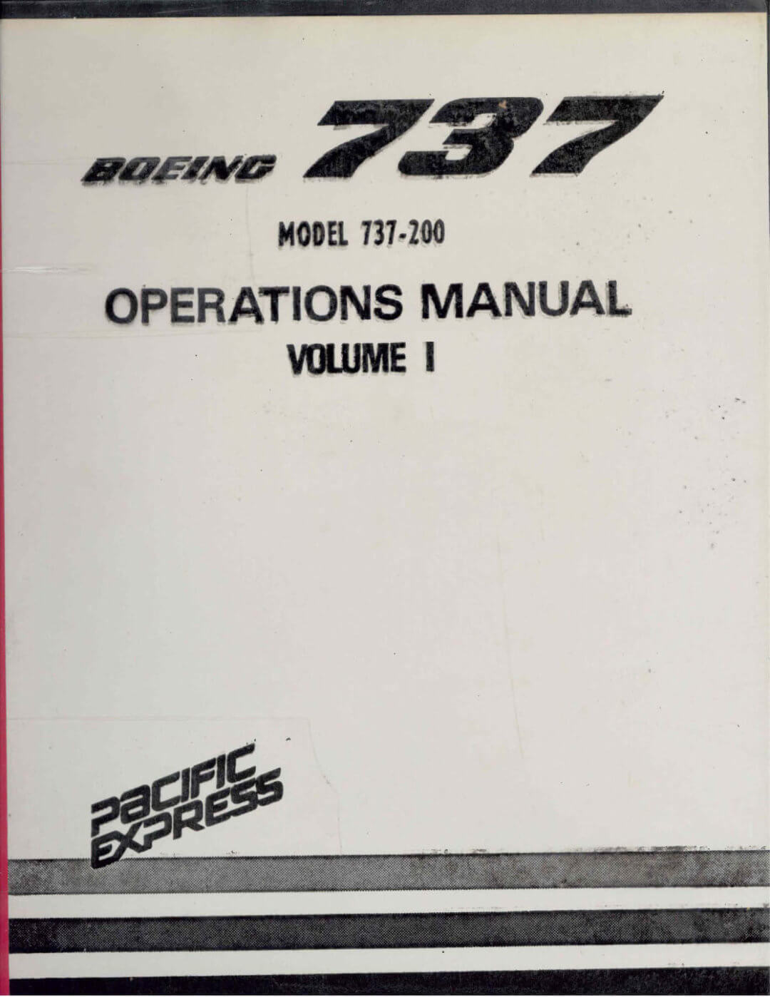 BOEING 737-200 ( T-43A ) - Flight Manuals