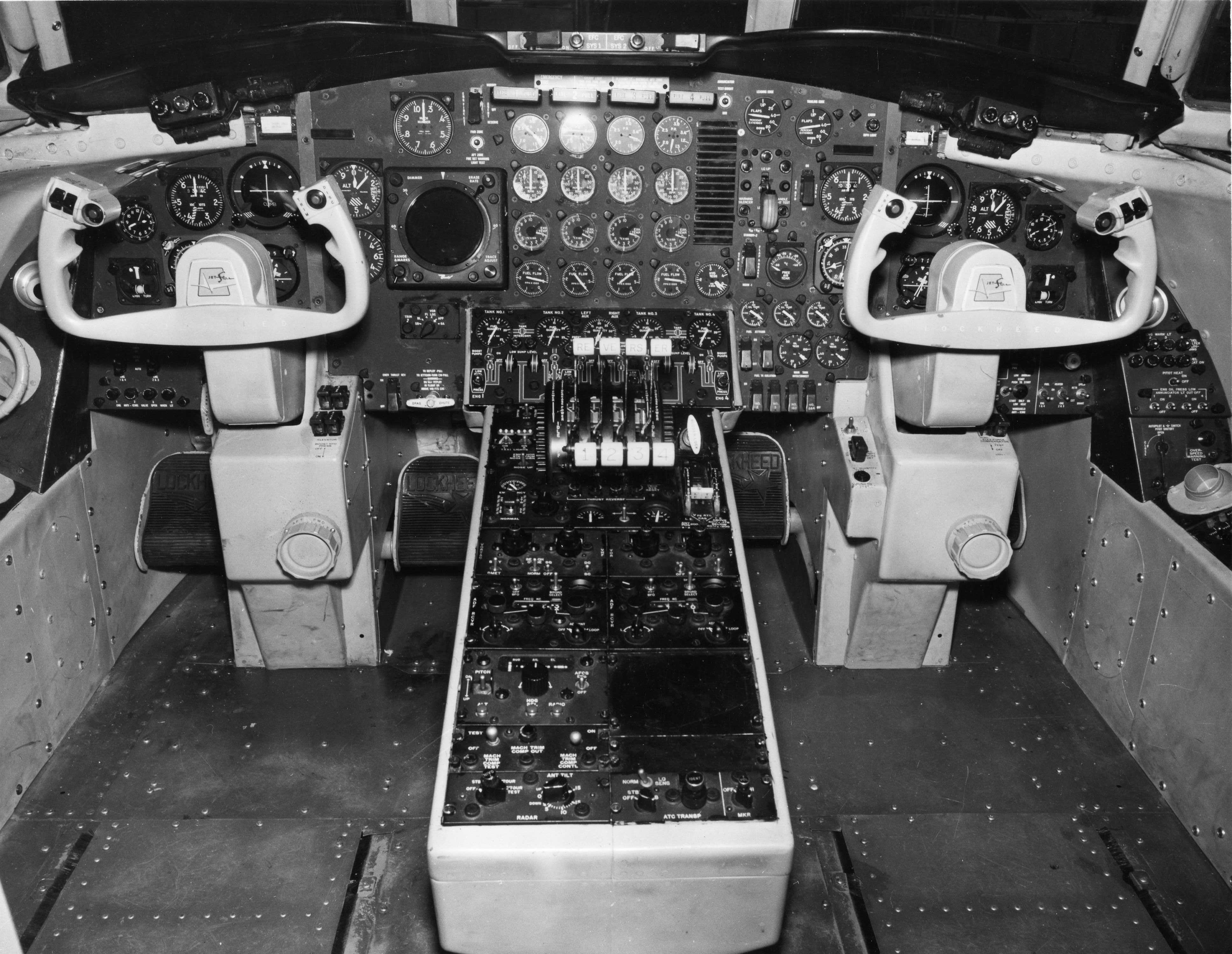 C140-Jetstar-cockpit - Flight Manuals