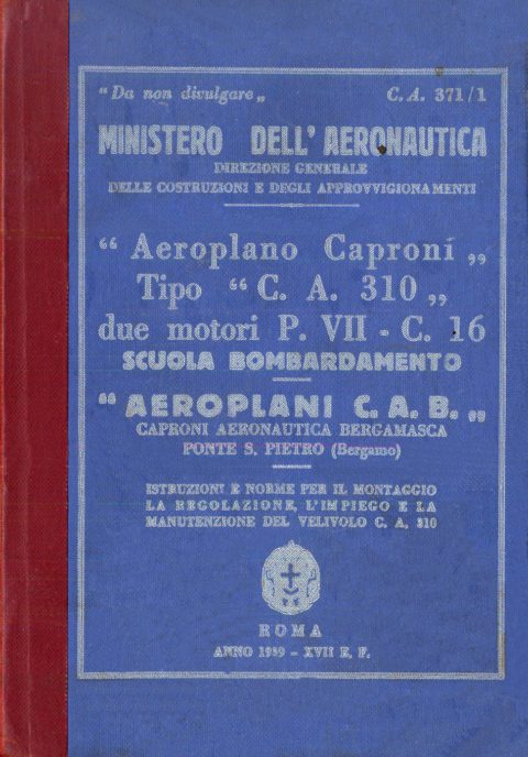 CAPRONI Ca310 and Ca311 - Flight Manuals