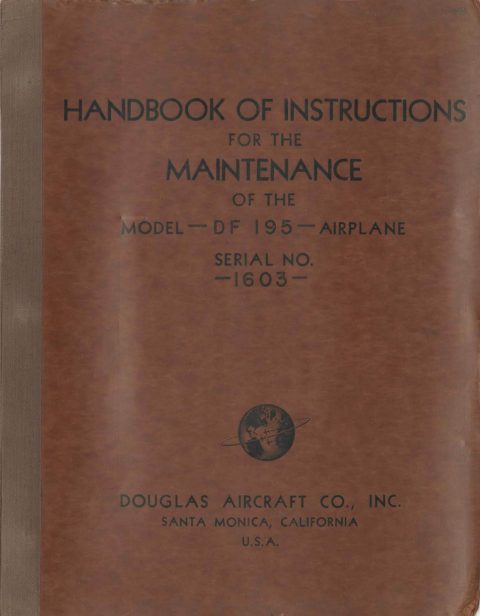 DOUGLAS DF - Flight Manuals